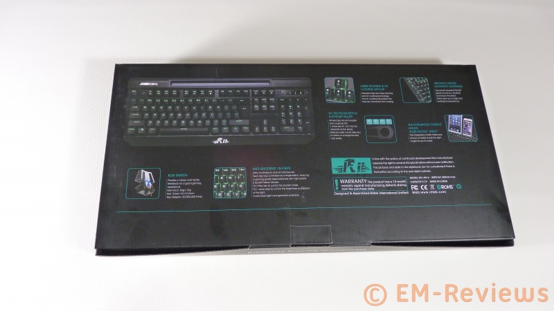 Teclado Mecanico Gaming Rii K61c Switch Blue Iluminacion Led. - EM-Reviews